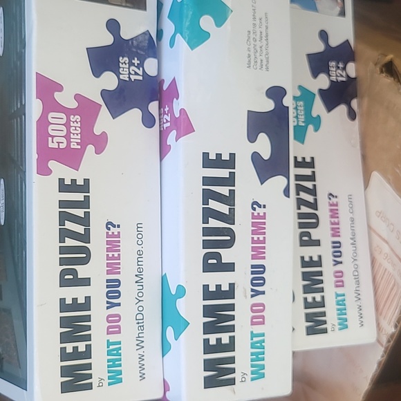 What Do You Meme | Other | Meme Puzzles 3x19 | Poshmark
